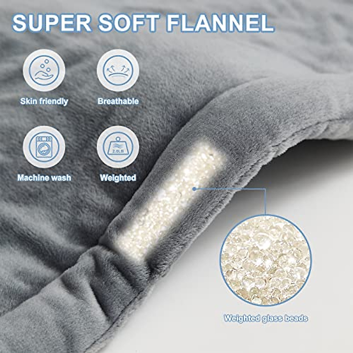 Weighted Heating Pad for Neck and Shoulders, JKMAX 2lb Large Neck Heating Pad for Neck Shoulder Pain, 10 Heat Settings, 3 Timer Settings Auto-Off, Gifts for Women Men Mom Dad 17"x23"