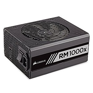 Corsair Enthusiast Series RM1000x, Fully Modular 80 Plus Gold 1000 Watt, EU Version