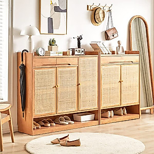 CLoxks Shoes Cabinet Shoe Cabinet Home Entry Shoe Cabinet Living Room entryway Storage Cabinet partition Storage Cabinet Show Cabinet (Size : 82x35x100cm)