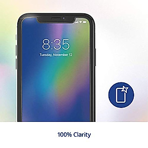 max Protection HD Screen Protection - 2 Pack - Tempered Glass Screen Protector - Made for Apple iPhone 12 and iPhone 12 Pro (6.1") - Case Friendly, Clear