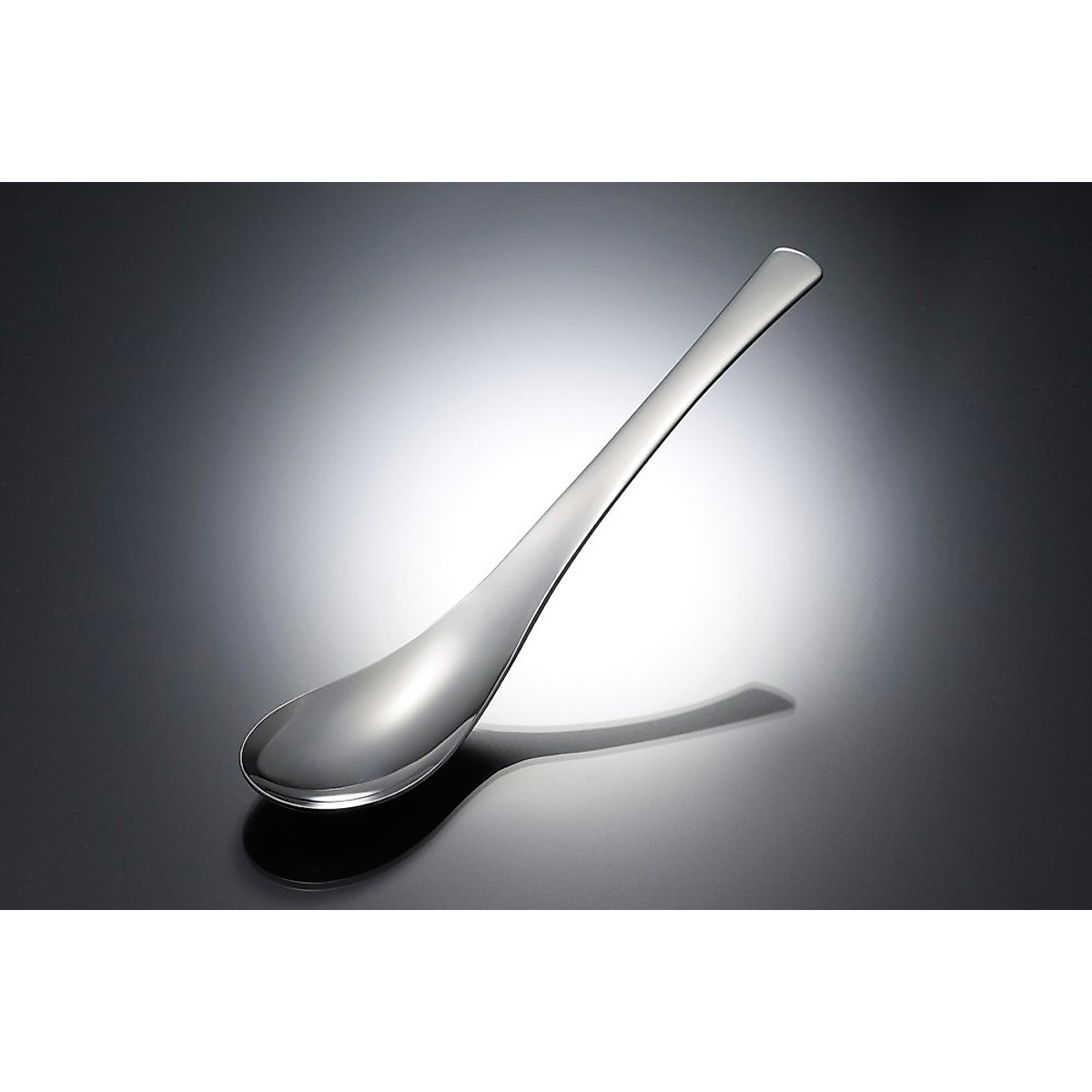 Shimomura Kihan 18756 Lotus Spoon, Set of 5, Made in Japan, Stainless Steel, Dishwasher Safe, Easy to Eat, Curry Pot, Stir Rice, Wok Bowl