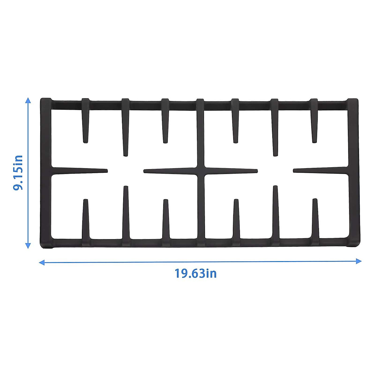 WB31X27150 Grate Replacement Parts Center Gratefor GE Gas Stove Replace WB31X24737 AP5985159 Gas Range Burner Grate