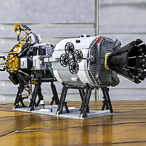 Mould King 21006 Building Toys for Apollo 11 Lunar Lander, Spacecraft Build and Display Model Collectible Building Set for Adults, Space Science Building Kit for Kids Gifts, 7018+Pcs