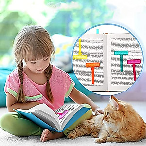 28 Pieces Dyslexia Tools for Kids Dyslexia Reading Strips for Dyslexic Students, Guided Reading Strips Trackers for Kids, Teacher Education Classroom Supplies (Cute Sets)