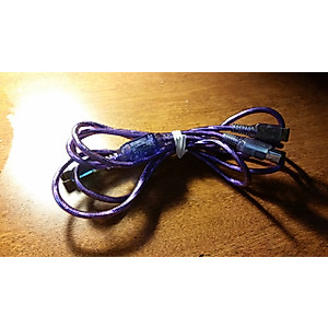 Pelican Link Cable in Purple Tint (Game Boy, Pocket Game Boy, Game Boy Color)