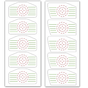 Remarkable Golf Impact Tape Labels - 210 Pcs Golf Impact Stickers/Golf Club Tape for Swing Training Irons Putters and Woods