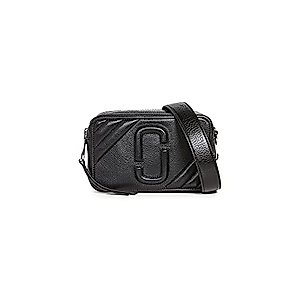 Marc Jacobs Women's The Moto Shot 21 Camera Bag, Black, One Size