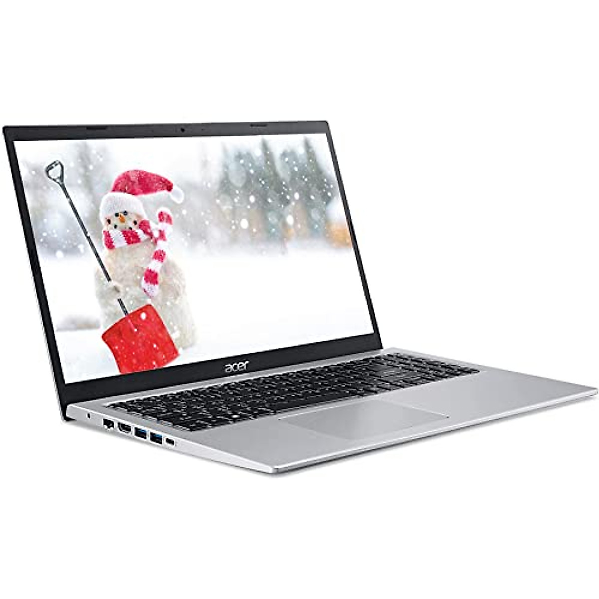 Acer Aspire 5 Slim Business Laptop, 15.6 inch FHD IPS Display, 11th Gen Intel Core i3-1115G4 Processor, 12GB RAM, 512GB SSD, WiFi 6, HDMI, Amazon Alexa, Windows 11, Silver