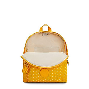 Kipling Reposa Printed Backpack Soft Dot Yellow
