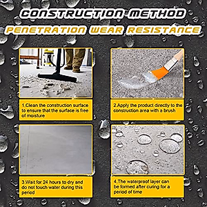 ZJYL Polyurethane Waterproof Coating, Transparent Waterproof Coating Agent, Waterproof Insulating Sealant-Repair and Seal Cracks, for Repairing Joints, Pipes, Drains, Roofs (300g)