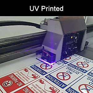 Attention No Diving Pool Sign,14 x 10 inches,Reflective Aluminum,Easy to Mount,UV Protected,Weather Resistant,Waterproof,Durable Ink,Outdoor or Indoor Use,2 Pack