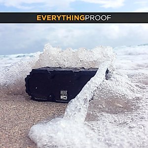 Altec Lansing Mini LifeJacket 2 - IP67 Waterproof Floating Bluetooth Speaker For Pool And Travel, Shockproof and Snowproof Portable Speaker for Outdoor, 30ft Range and 10 Hour Playtime
