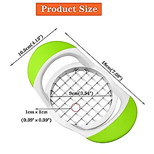 Govdune Potato Fries Cutter Machine, Multi- purpose Stainless Steel Carrot Vegetable Potato Slicer Apply to Restaurant Home Kitchen, French Fry Cutter Handheld