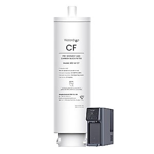 Waterdrop 𝐖𝐃-𝐀𝟏-𝐂𝐅 Filter, Replacement for 𝐖𝐃-𝐀𝟏 Countertop Reverse Osmosis Hot and Cold water Dispenser, 6-month Lifetime
