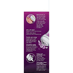 Philips AVENT Natural Baby Bottle, Clear, 9oz, 2pk, SCF013/27