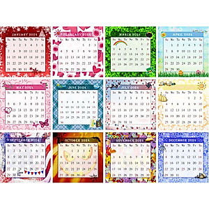 2024 CD-Style Desk Calendar 12 Months Calendar/Planner / (Edition #026)