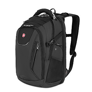 SwissGear ScanSmart Laptop Bag, Gray Heather, Fits 15-Inch Notebook