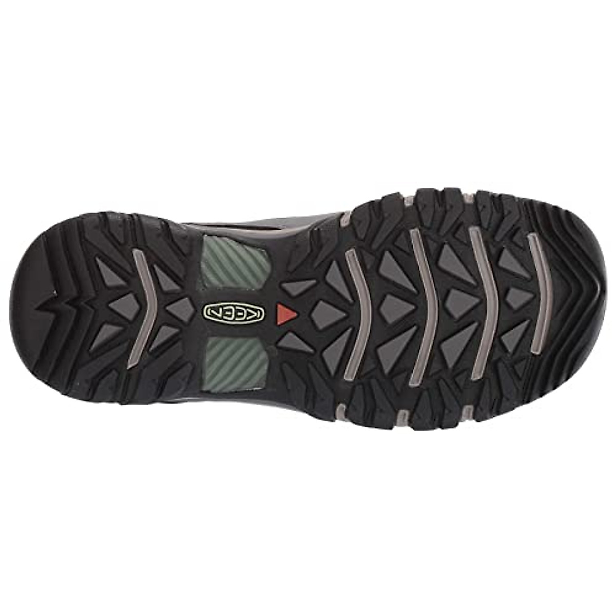 KEEN Women's Targhee 3 Low Height Waterproof Hiking Shoes, Bleacher/Duck Green, 7.5