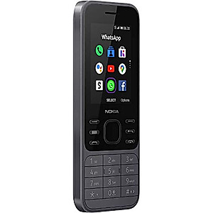 Nokia 6300 4G TA-1324 4GB GSM Unlocked Dual Sim Phone - Light Charcoal