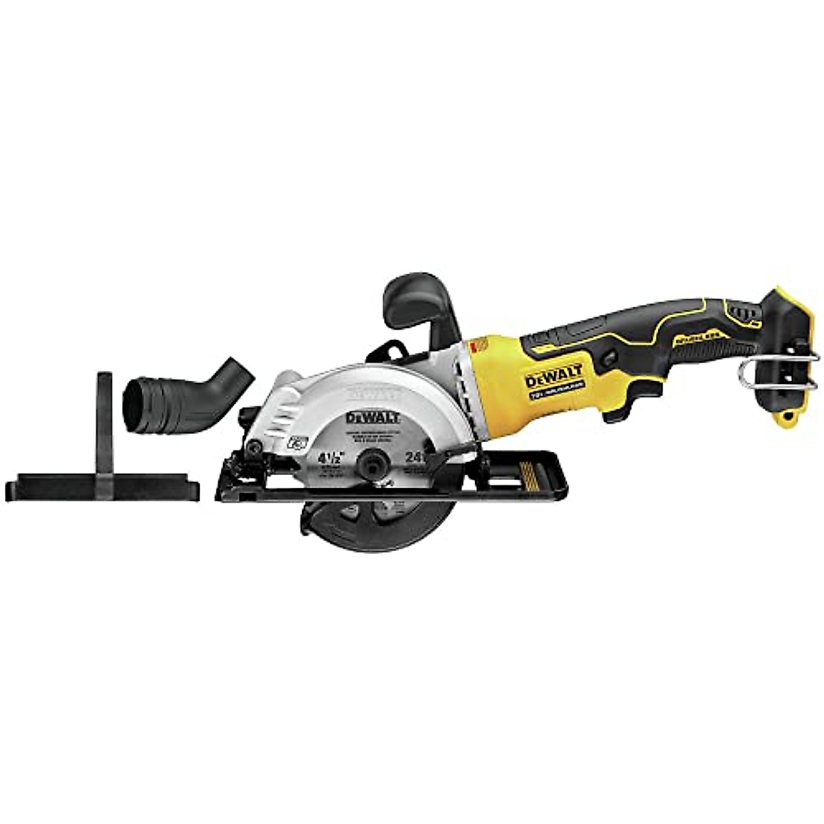 Dewalt DCS571B-DCB240-BNDL ATOMIC 20V MAX Brushless 4-1/2 in. Circular Saw and 4 Ah Compact Lithium-Ion Battery