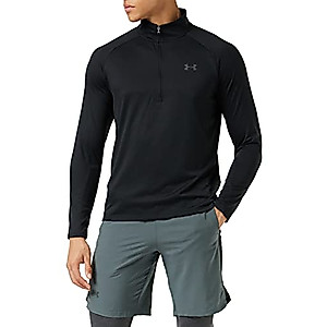 Under Armour Men's UA Tech™ ½ Zip Long Sleeve XL Black