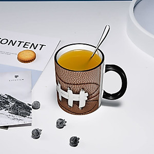 Augenstern Ceramic Coffee Mug 3d American Football Novelty Tea Cup