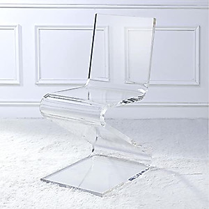 Picket House Furnishings Peek Acrylic Z-Chair