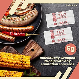 Perfect Stix Iodized Salt Packets - .6 Grams - 1000 Packets (Packaging may vary.)