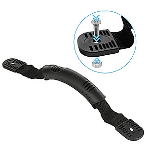 4PCS Kayak Carry Handles, Canoe Boat Side Mount Carry Handles with Screws for Ocean Kayak Emotion Kayaks Luggage Outdoor Sport Canoe Boat Kayak