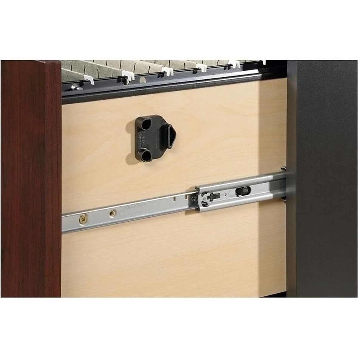 BOWERY HILL 2 Drawer Transitional File Cabinet in Classic Cherry