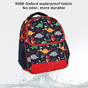 willikiva Car Kids Toddler Backpack for Boys Girls Waterproof Children School Bag(Dinosaur)