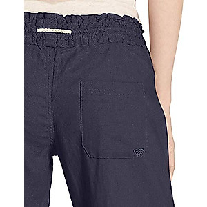 Roxy Women's Oceanside Pant, Mood Indigo, XL