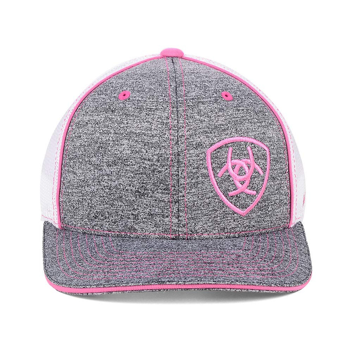 ARIAT Womens 1504930 Pink/Heather Grey Cap