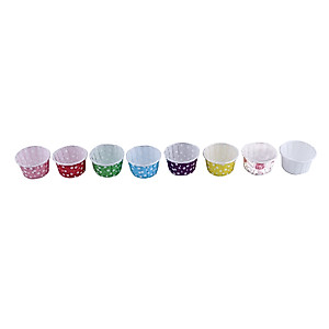 100Pcs Cupcake Cups, Purple Mini Cupcake Liners Muffin Baking Liners Disposable Cake Wrapper Baking Mold Cup Liners for Party Wedding Birthday