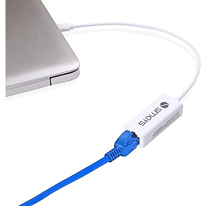 Micro USB to RJ45 Ethernet Adapter Dongle, Wired LAN Connection