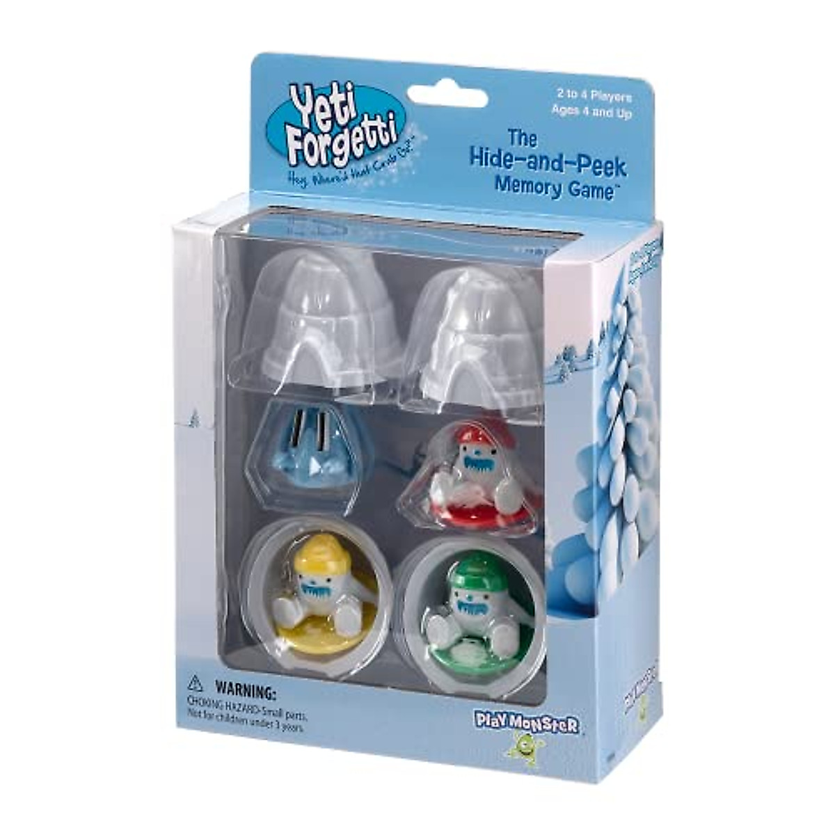 Yeti Forgetti -- Award-Winning Children's Game -- Hey, Where'd That Crab Go? -- Ages 4+ -- 2-4 Players