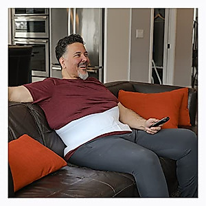 BraceAbility Plus Size 2XL Bariatric Back Brace - XXL Big and Tall Lumbar Support Girdle for Obesity Lower Back Pain in Extra Large, Heavy or Overweight Men and Women (Fits 50"-55")