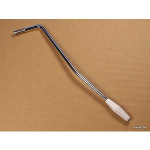Replacement General Tremolo System Arm Bar handle 6",Chrome/Cream