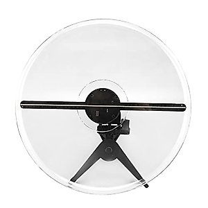 3D Hologram Fan - 3D Hologram Advertising Display Fan, 3D LED Pologram Fan Holographic Projector for Store, Shop, Bar, Casino, Holiday, Events - 1600x224