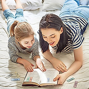 60 Pieces Christian Magnetic Bookmarks Inspirational Quotes Bible Markers Magnetic Bookmarks Encouraging Positive Magnet Bookmark Clips for Women Students Teachers School Home Office Supplies