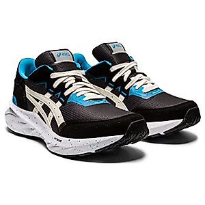ASICS Women's Tarther Blast Shoes, 11, Black/AIZURI Blue