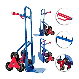 Generic Folding Cart with Wheels, Platform Trucks Push Cart Hand Trucks Utility Carts Service Carts Luggage Cart, Maximum Load 200KG/440Lb