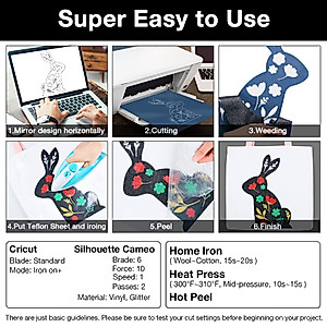 TORC White Glitter HTV Heat Transfer Vinyl Roll 12 inch x 5 ft Iron on Vinyl for T Shirts Crafts