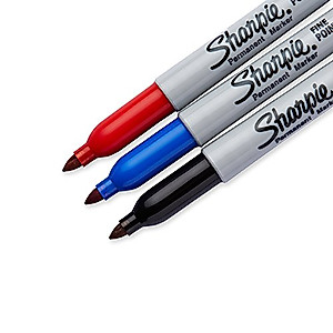 SHARPIE Permanent Markers, Fine Point