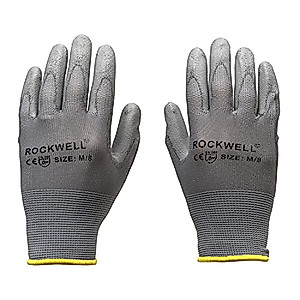 Miloah MILOAH Firewood Log Hoop Cover 40 Inch Heavy Duty Waterproof with Zipper and Straps Weather Resistant Round Storage Tarp Complete with Working Gloves