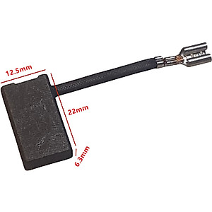 381028-02 Carbon Brush Replacement Compatible with DWS780, DW718, DW708, DW717, DW716, DW706 Miter Saws Table Saws Circular Saw - Replaces 381028-02 (2PCS)