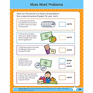 3rd Grade BIG Workbook All Subjects for Kids 8 - 9 includes 220+ Activities, Spelling, Grammar, Reading Comprehension, Writing, Math, and More