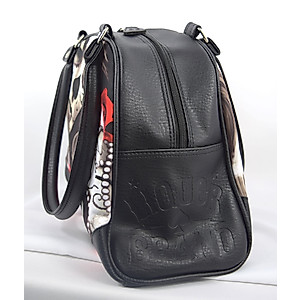 Liquorbrand Bowling Bag Women's Purse Eternal Bliss (Black/Black)