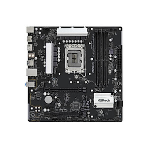 ASRock B660M PHANTOM GAMING 4 Socket LGA1700/ Intel B660/ DDR4/ SATA3&USB3.2/ M.2 Micro ATX Motherboard