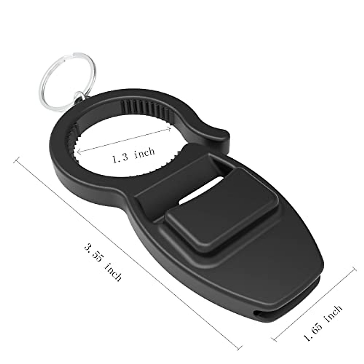 HANCELANT Bottle and Can Opener, 3 in 1 Keychain Bottle Opener, Easy Can Opener for Men, Women